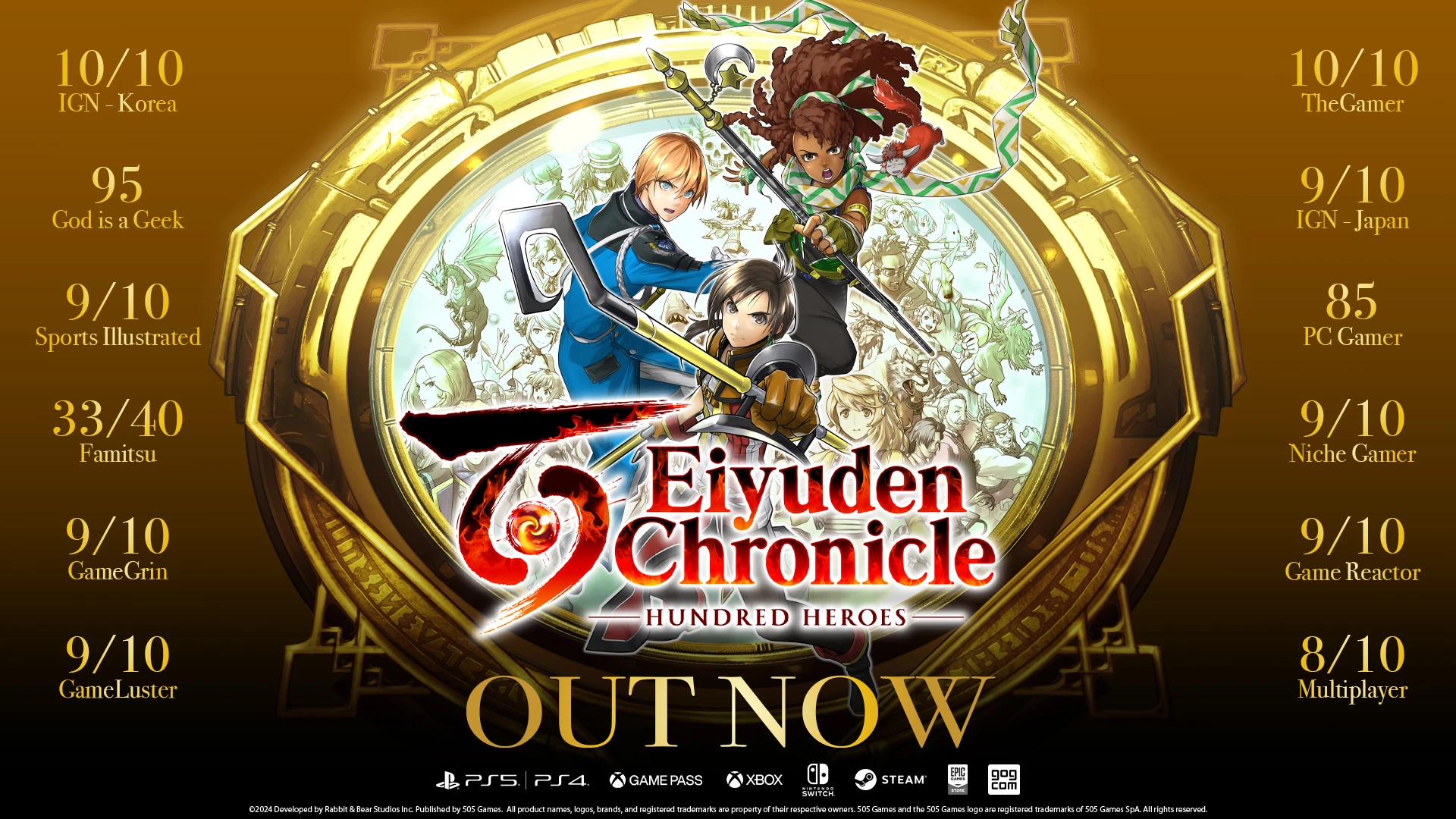 Incredible Accolades for Eiyuden Chronicle: Hundred Heroes and FAQ Guide - Eiyuden Chronicle - 百英雄伝